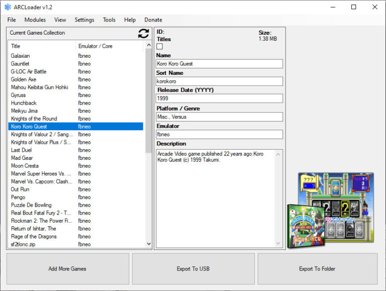 hylo stick usb | ArcLoader - Neogeo MVSX & ASP Modding Tool